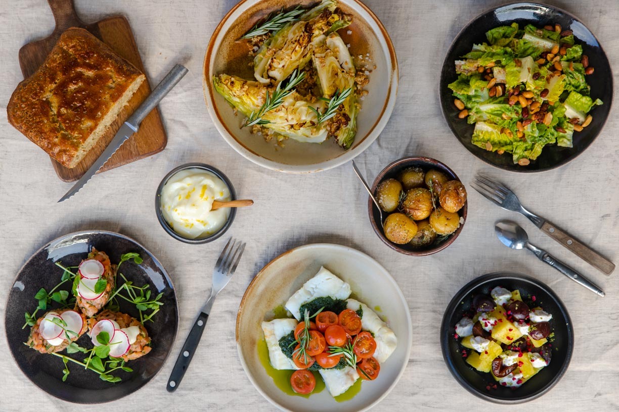 Pescetar menu ud af huset - DiningSix catering i Aahus og Københvan